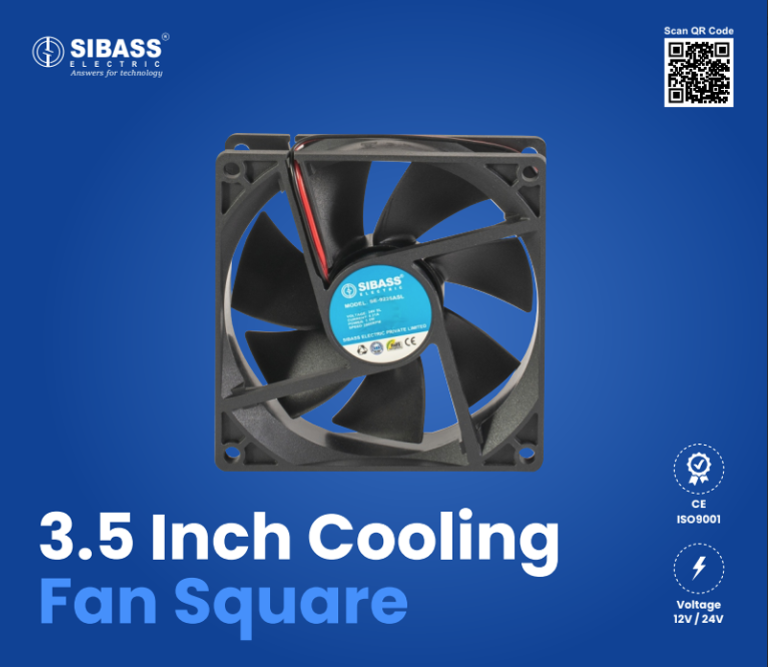 8 Inch Cooling Fan Square Round